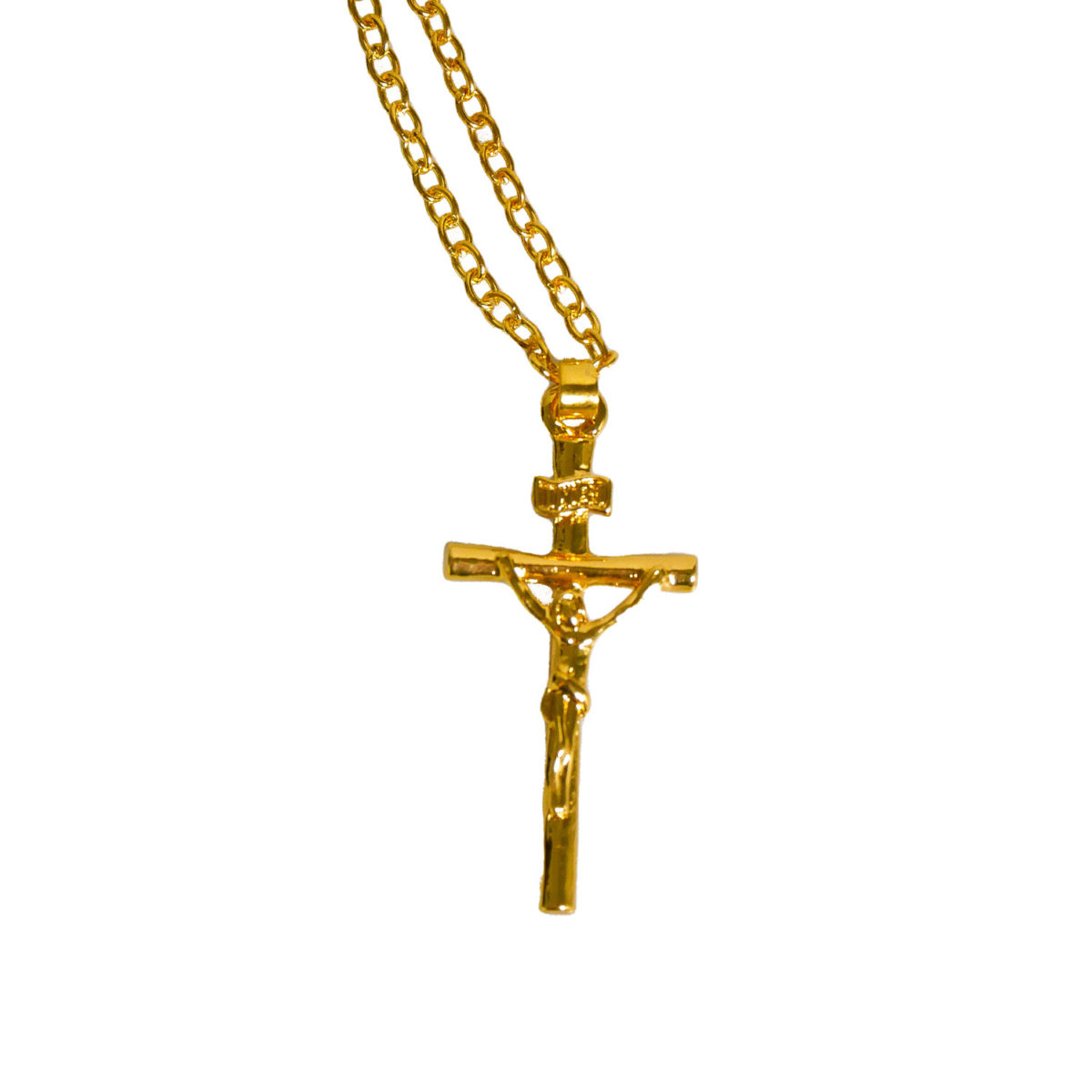 Klassisches Kreuz mit Kette | shivaspirit.tv